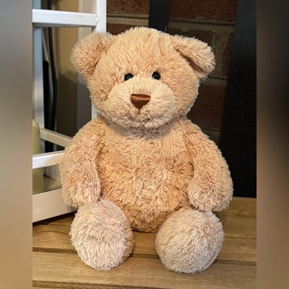 Gund | Toys | Gund Tan Teddy Bear Plush Stuffed Animal | Poshmark